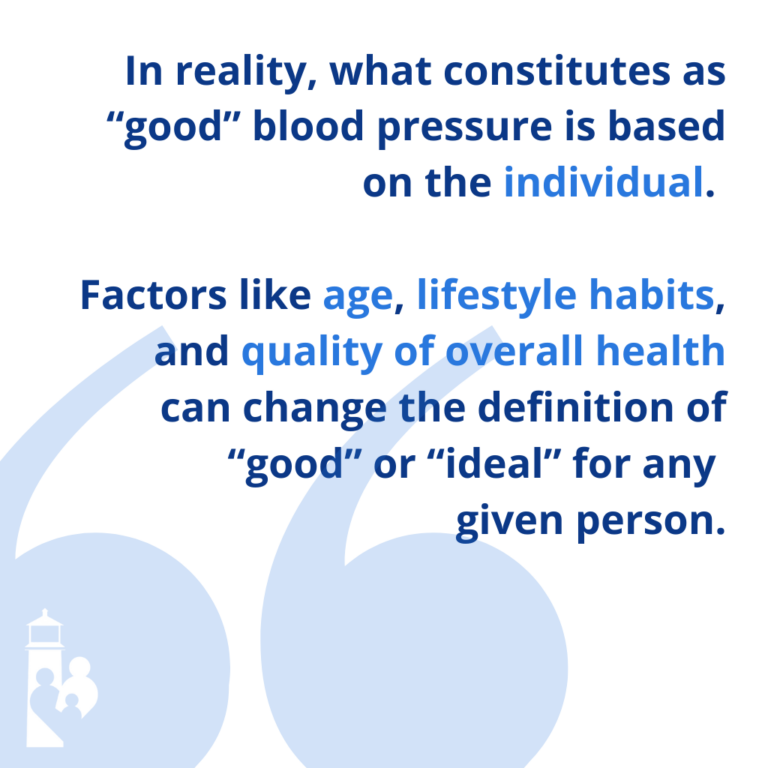 What Is a ‘Good’ Blood Pressure?