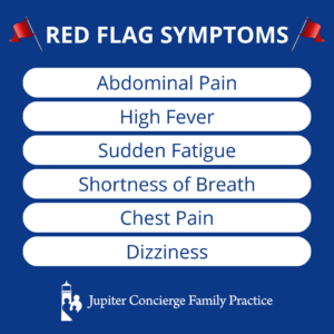 Red Flag Symptoms: When to Seek Care (and When to Relax)