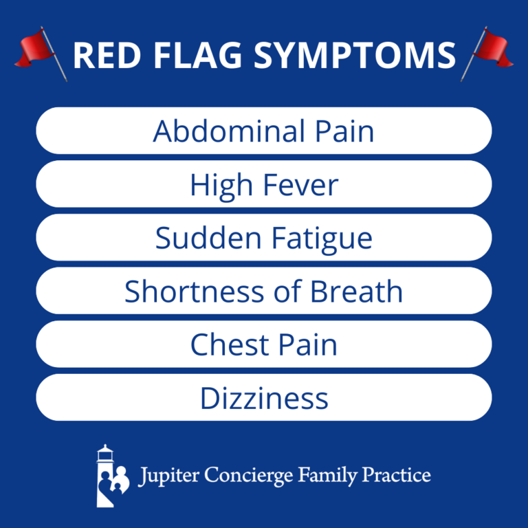 Red Flag Symptoms: When to Seek Care (and When to Relax)
